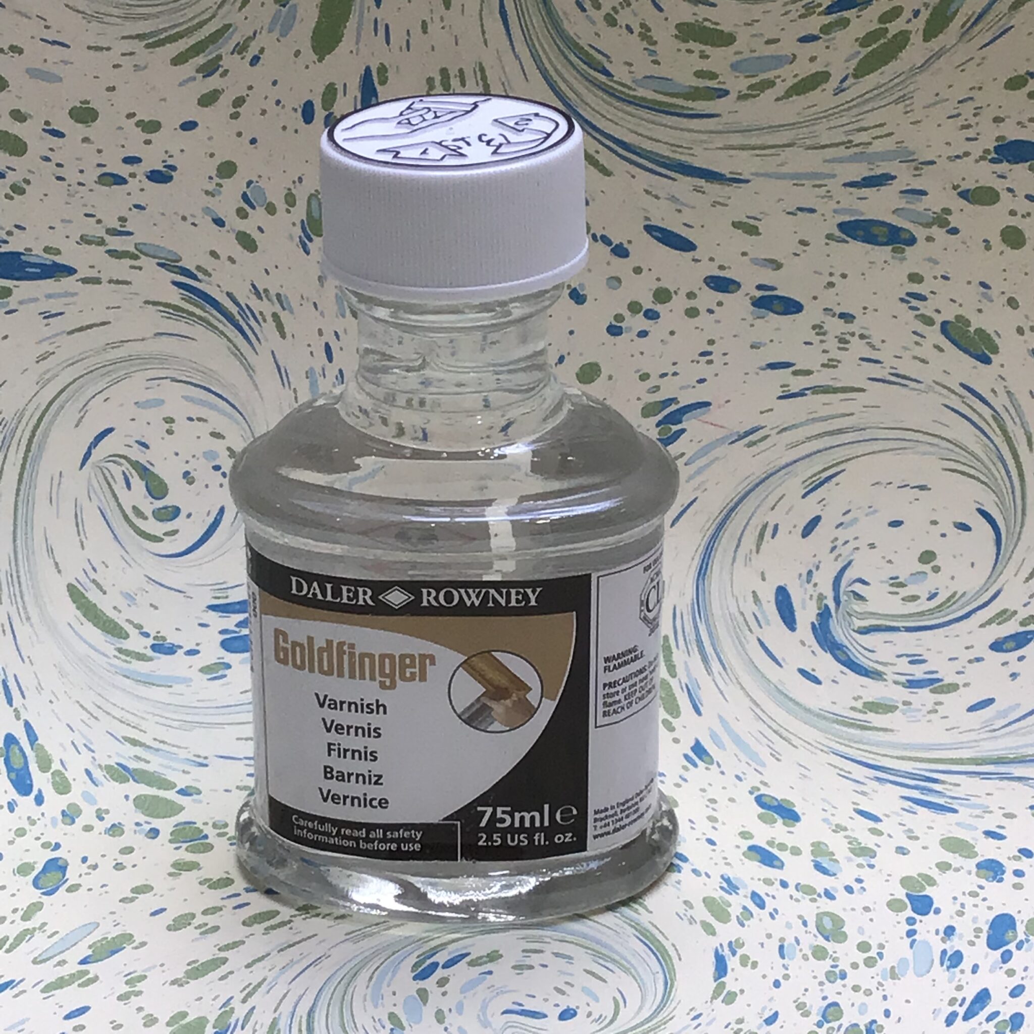Daler Rowney Goldfinger Varnish Green Stone Of Chelsea