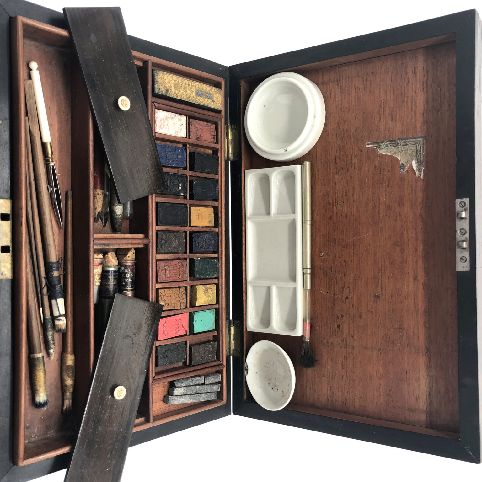 Rosewood Watercolour Box c1850-1880 | Green & Stone of Chelsea